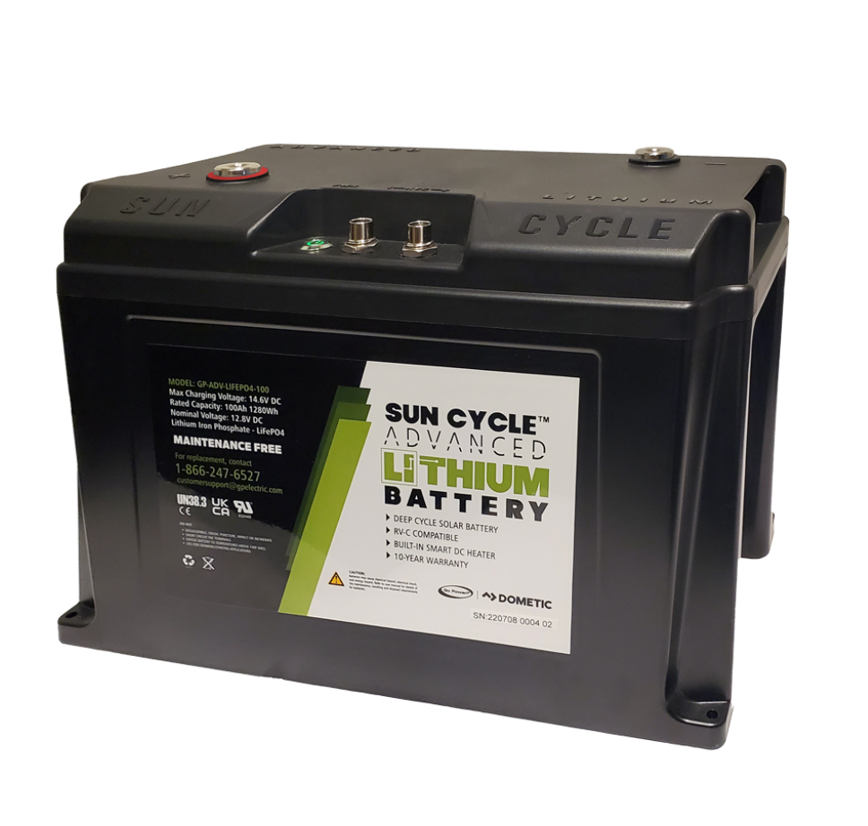 Go Power - 100Ah Advanced Lithium Battery – Off The Grid Energy Solutions