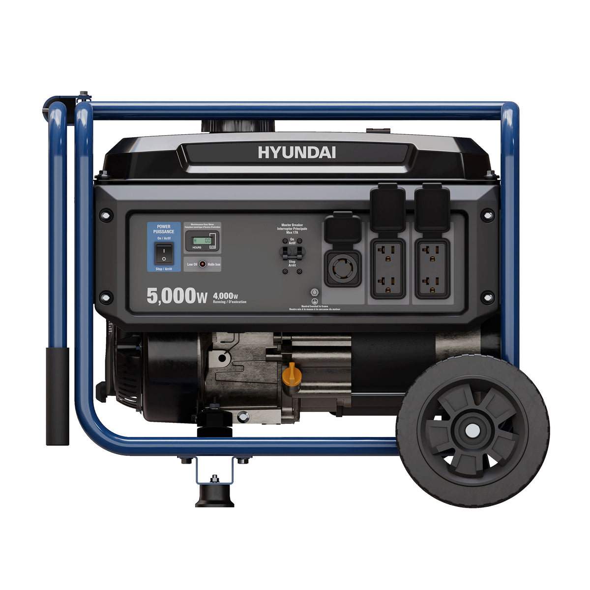 Hyundai - HG5000, 5000W Gas Powered Portable Generator – Off The Grid ...