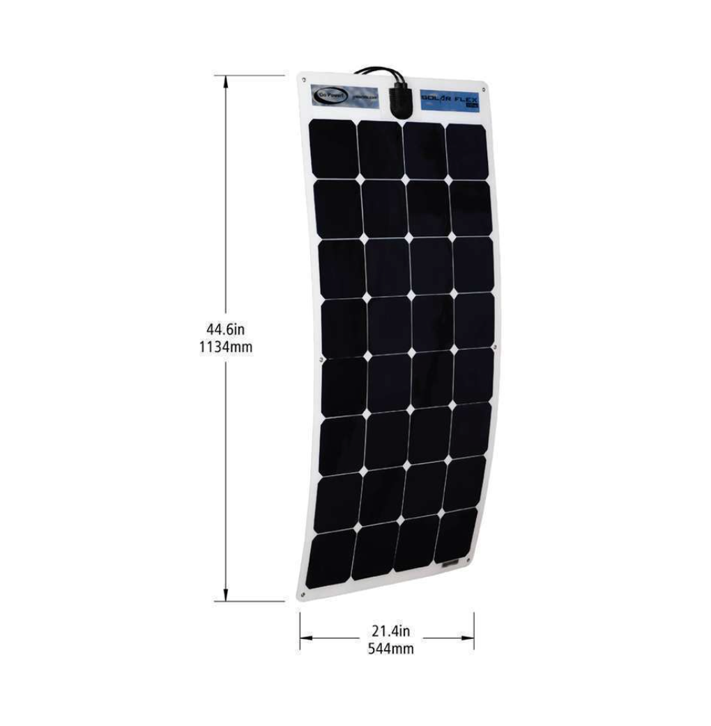 Go Power - Solar Flex 110W Expansion – Off The Grid Energy Solutions