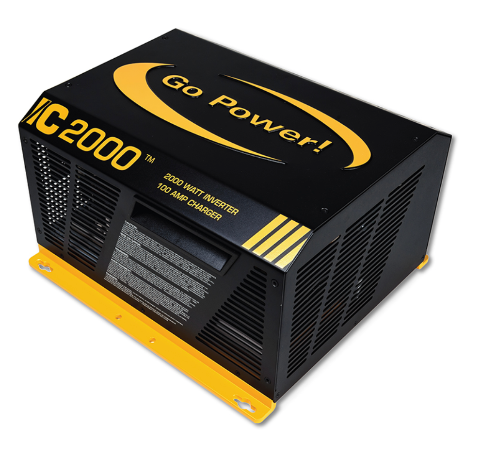 Go Power - IC SERIES 2000W inverter/ charger and remote – Off The Grid ...